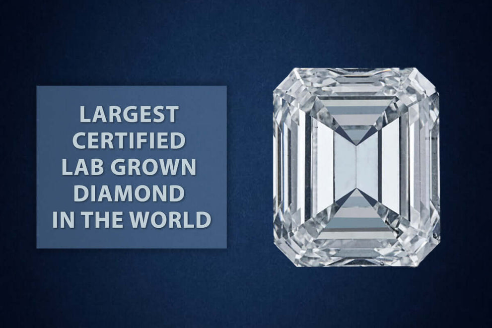 Largest Certified Lab Grown Diamond in The World | Diamondrensu