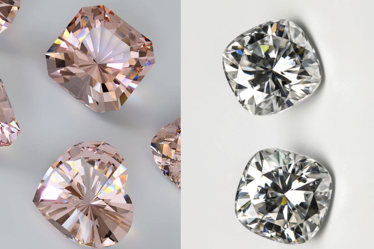 Moissanite vs Morganite: A Comprehensive Comparison