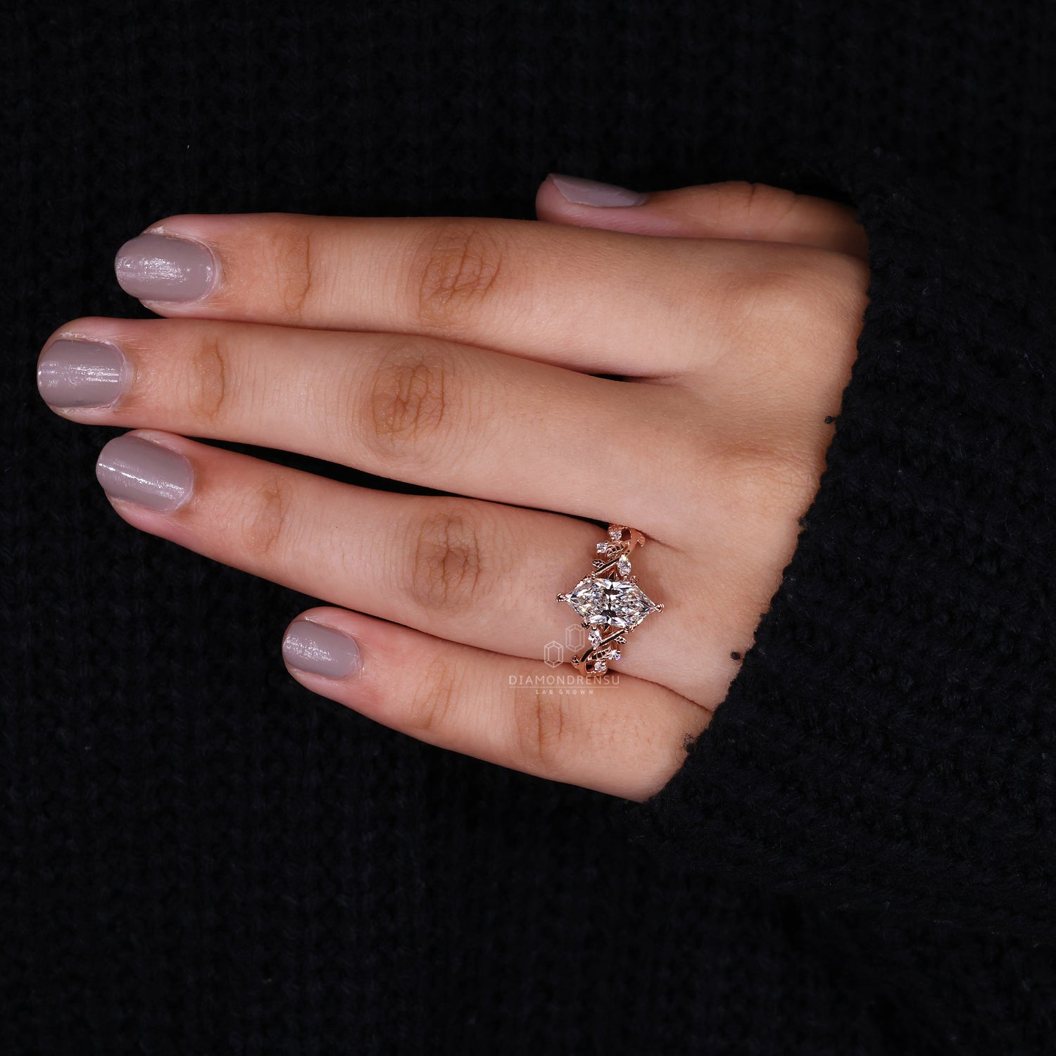 Dutch Marquise Diamond Rings